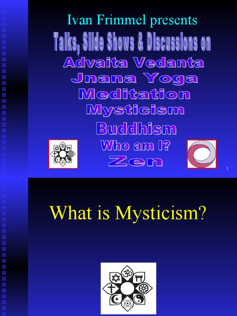 What Is Mysticism | PDF | Nondualism | Monism