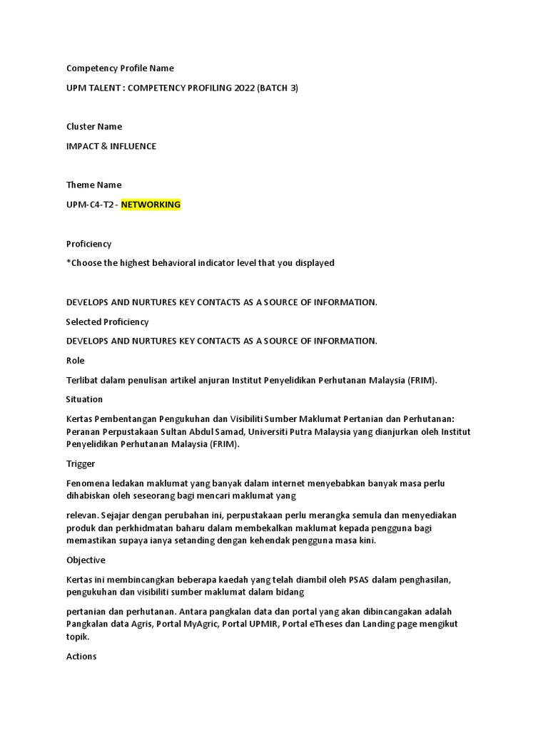 Networking Work | PDF