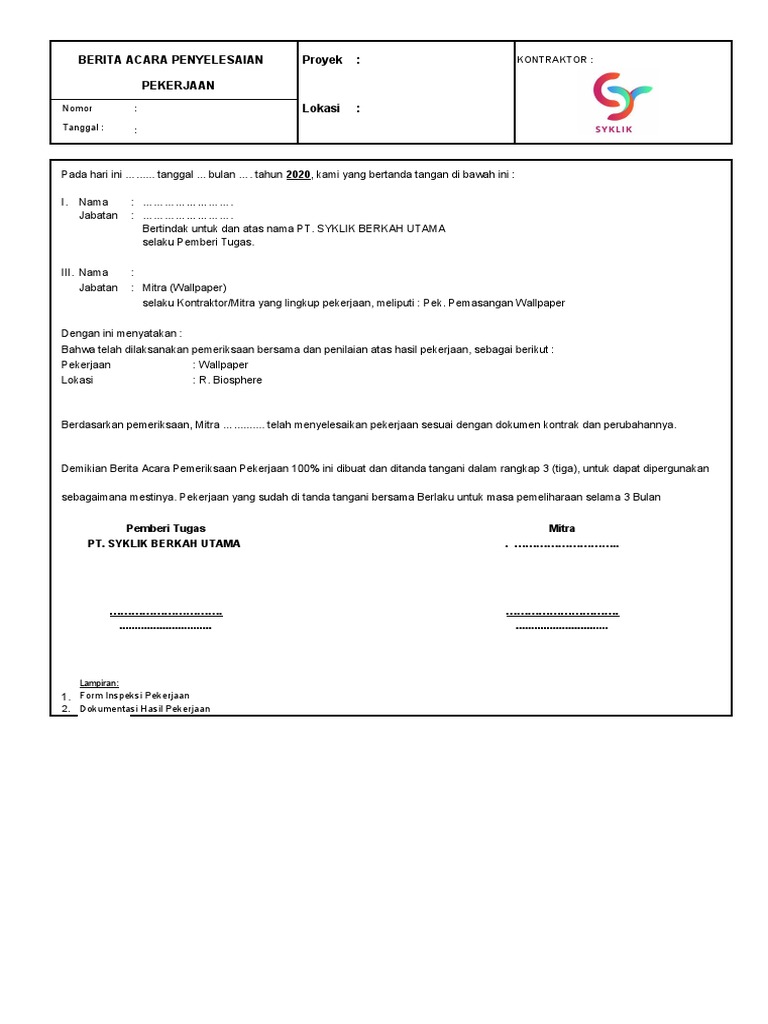Form BAPP 100% Mitra | PDF
