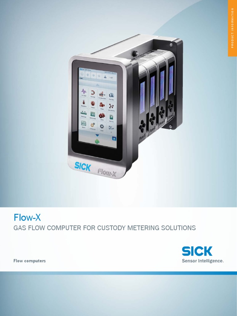 PI FLOW-X - en | PDF | Gases | Application Software