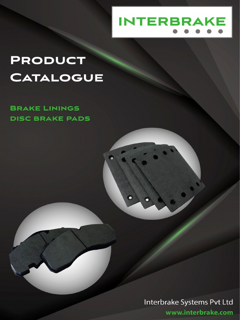 Product Catalogue印度INTERBRAKE | PDF