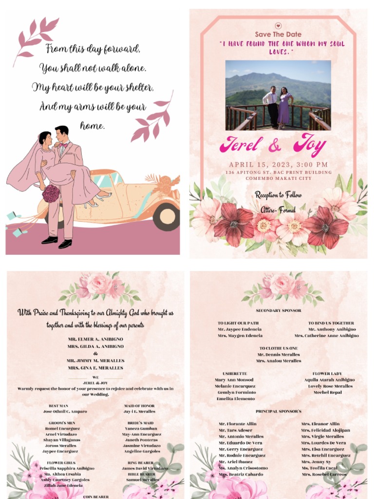Wedding Invitation | PDF