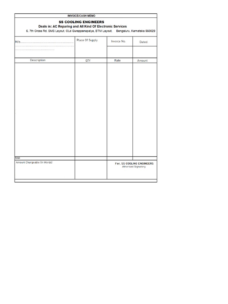 Ac Bill | PDF