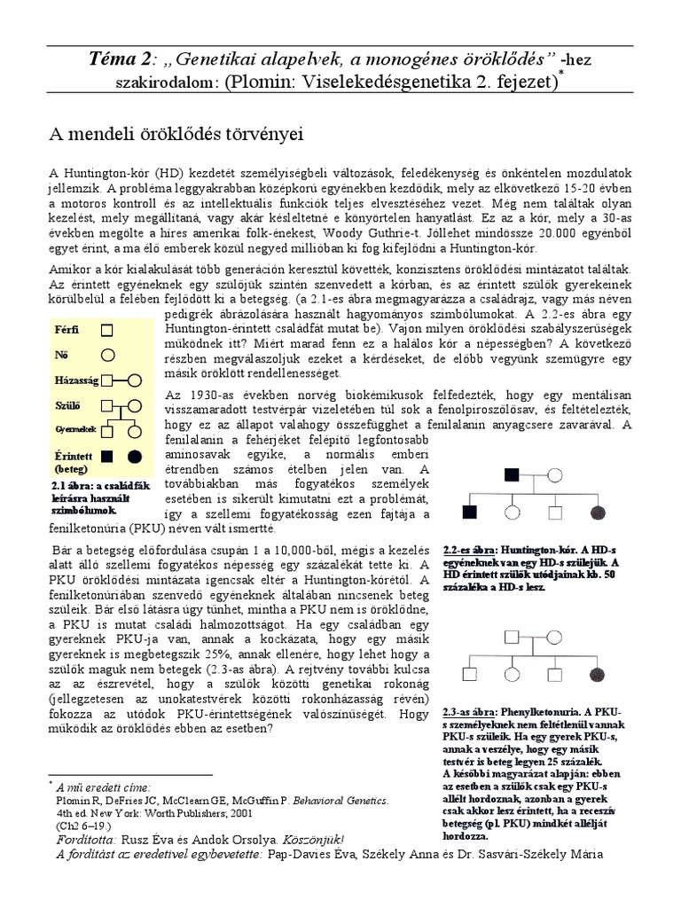 Mag Gen 03 Plomin 2 HU | PDF