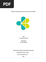 BPPV | PDF | Pengembangan Diri | Kesehatan Holistik