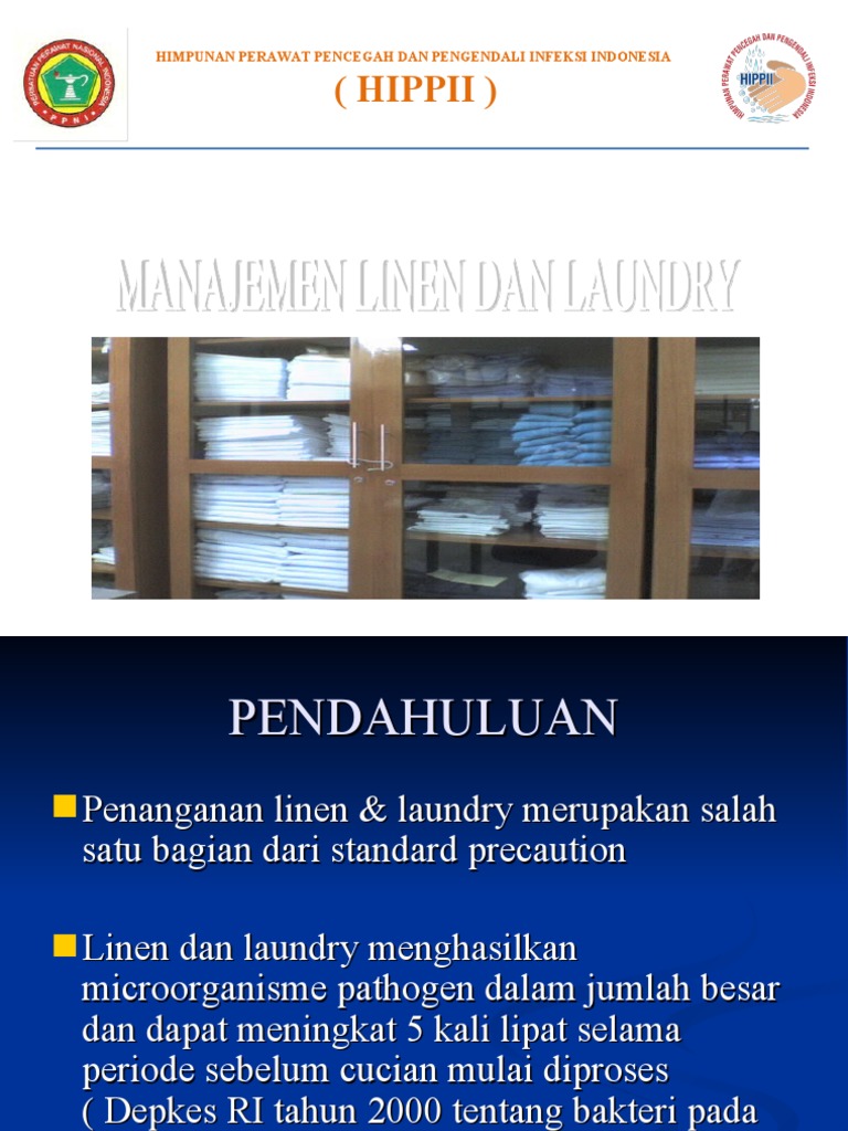 Panduan Penanganan Linen di RS | PDF | Griya & Taman