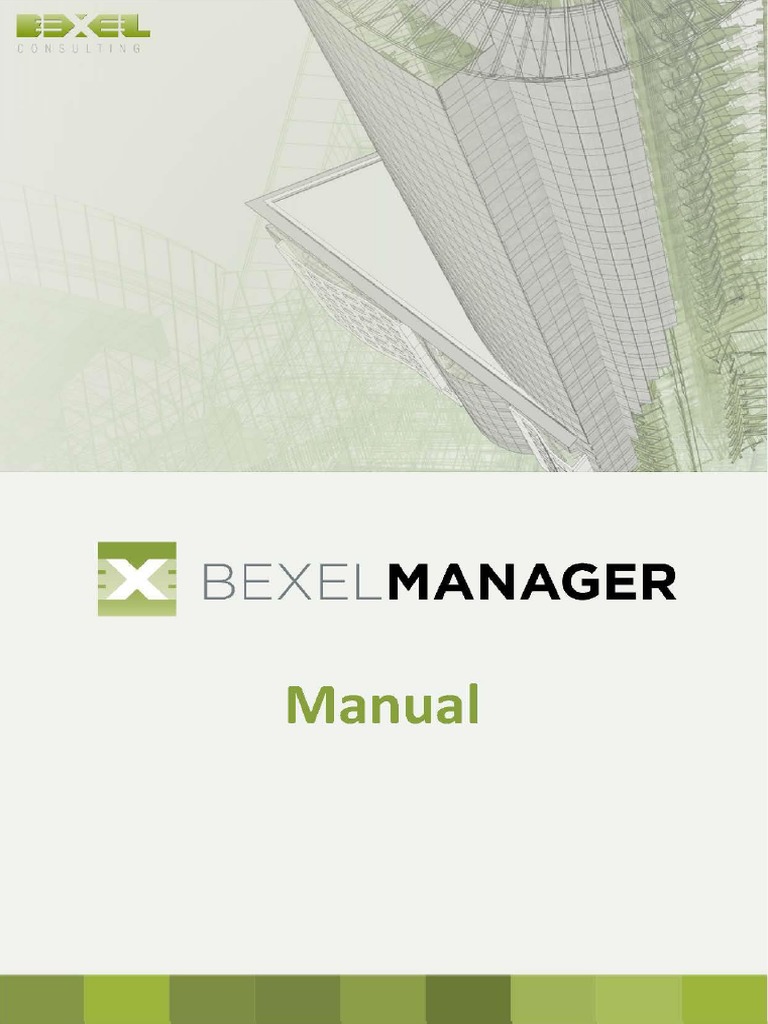 BEXEL Manager Manual | PDF | Building Information Modeling | 3 D Computer Graphics