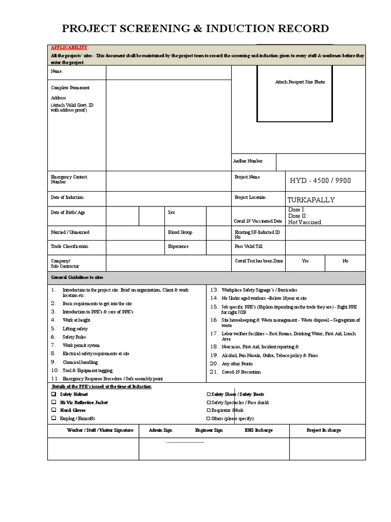 Urc Induction | PDF | Personal Protective Equipment | Safety