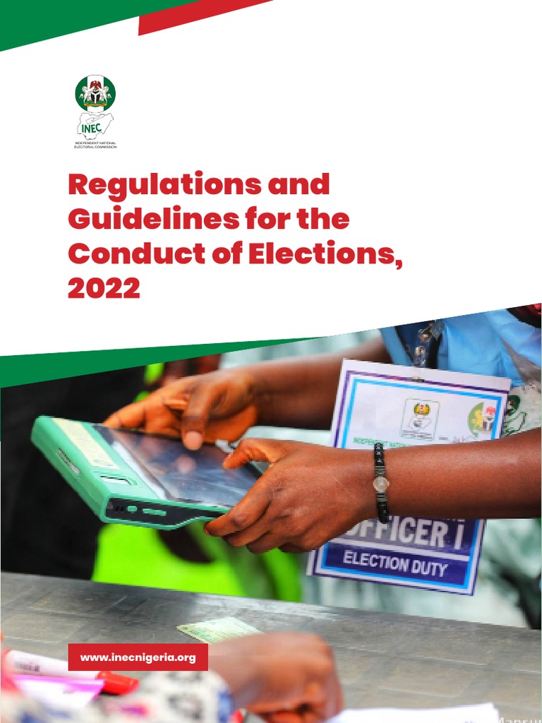 Election Guidelines for Nigeria | PDF | Voting | Elections