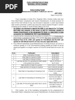 FCI E-Auction Guidelines | PDF | Auction