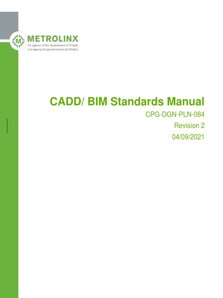 MX-CPG CADD BIM Standards Manual Rev 02 | PDF | Building Information ...