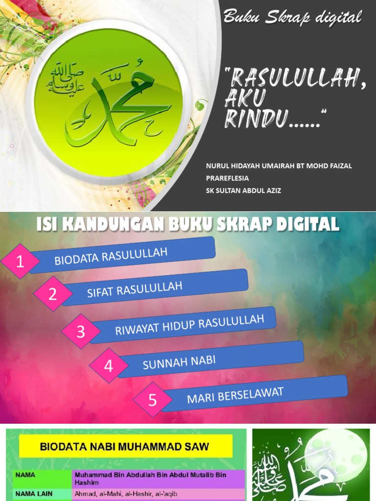Buku Digital - Rasulullah, Aku Rindu... | PDF
