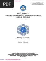 Soal Olimpiade APBN 2022 | PDF