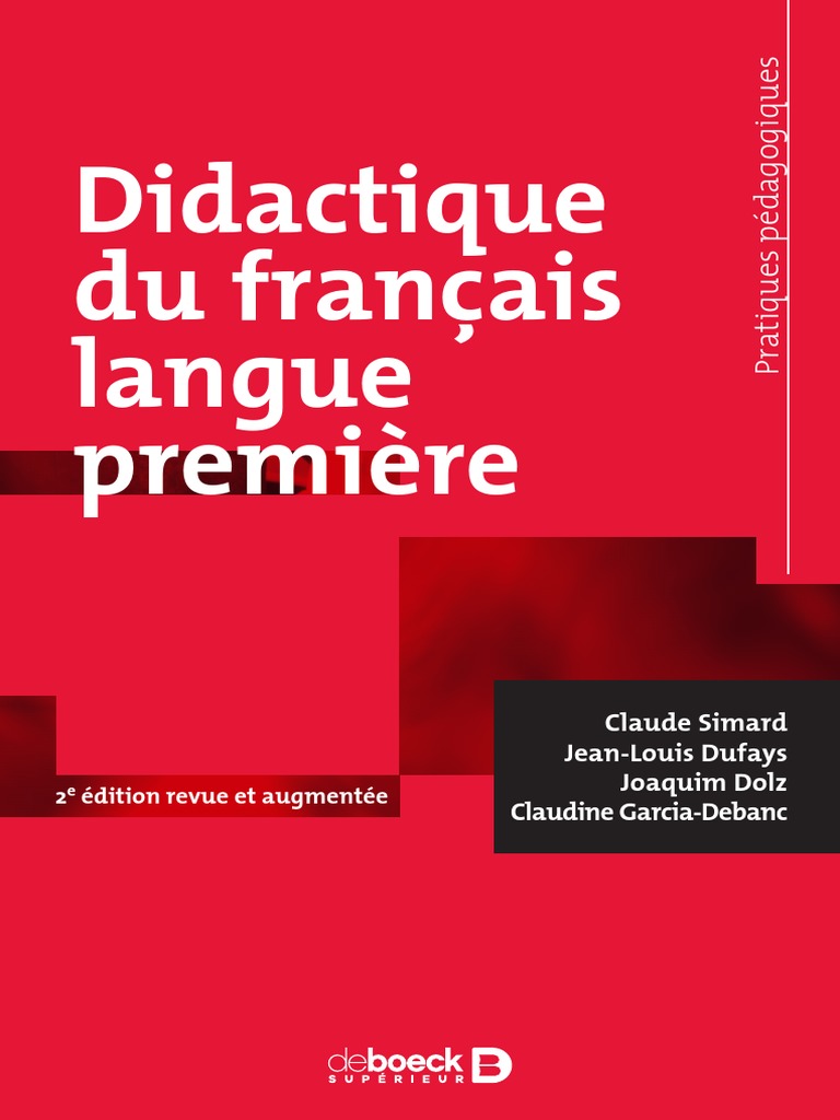 Didactique Du Fle | PDF | Langue française | Enseignement