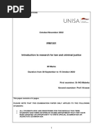 Unisa Declaration Form | PDF
