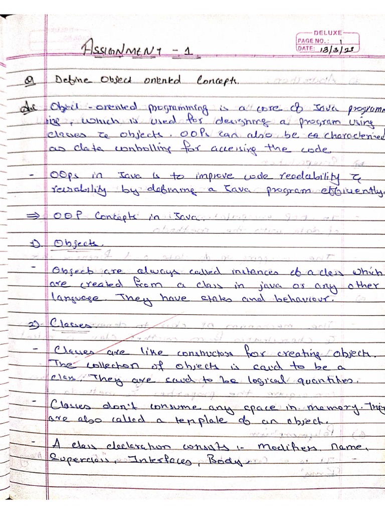 Java Assignment 1 and 2 | PDF