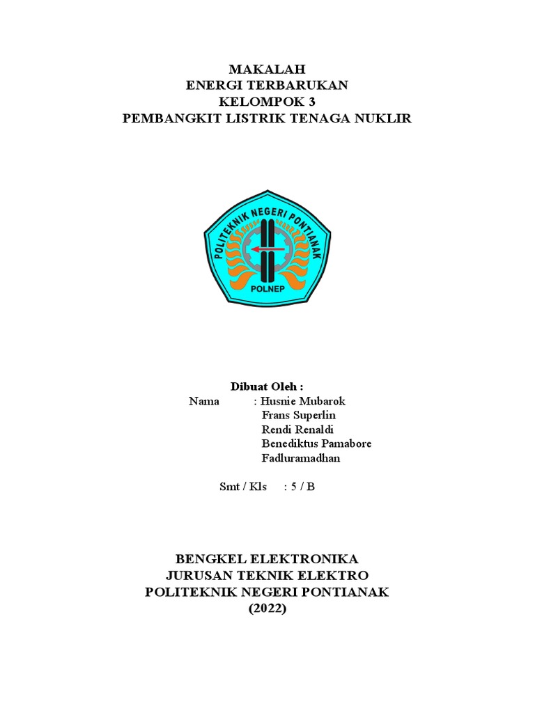 Makalah PLTN Kelompok 3 | PDF