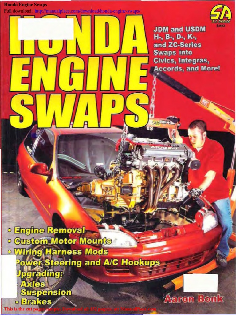 Honda Engine Swaps | PDF | Honda | Motor Vehicle Manufacturers Of Japan