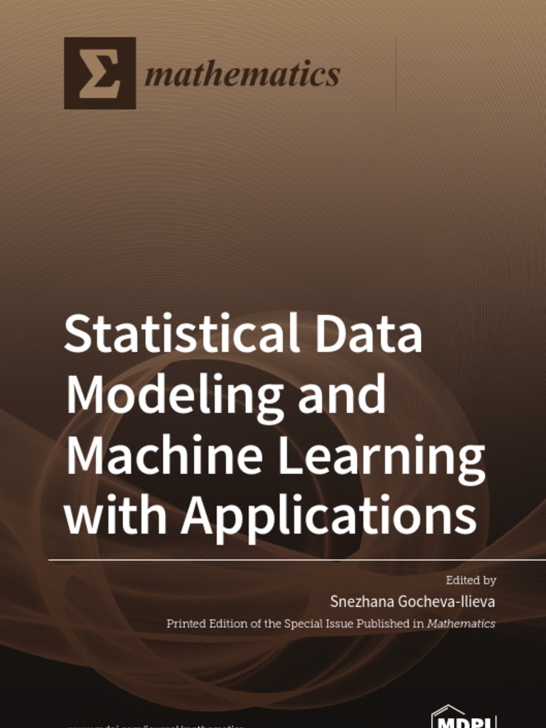 Gocheva-Ilieva S. Statistical Data Modeling... Applications 2021 | PDF ...