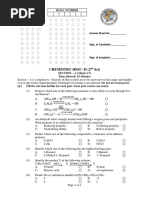 Class 10 Chemistry Model Paper 1 Solution F | PDF | Hydroxide | Dna