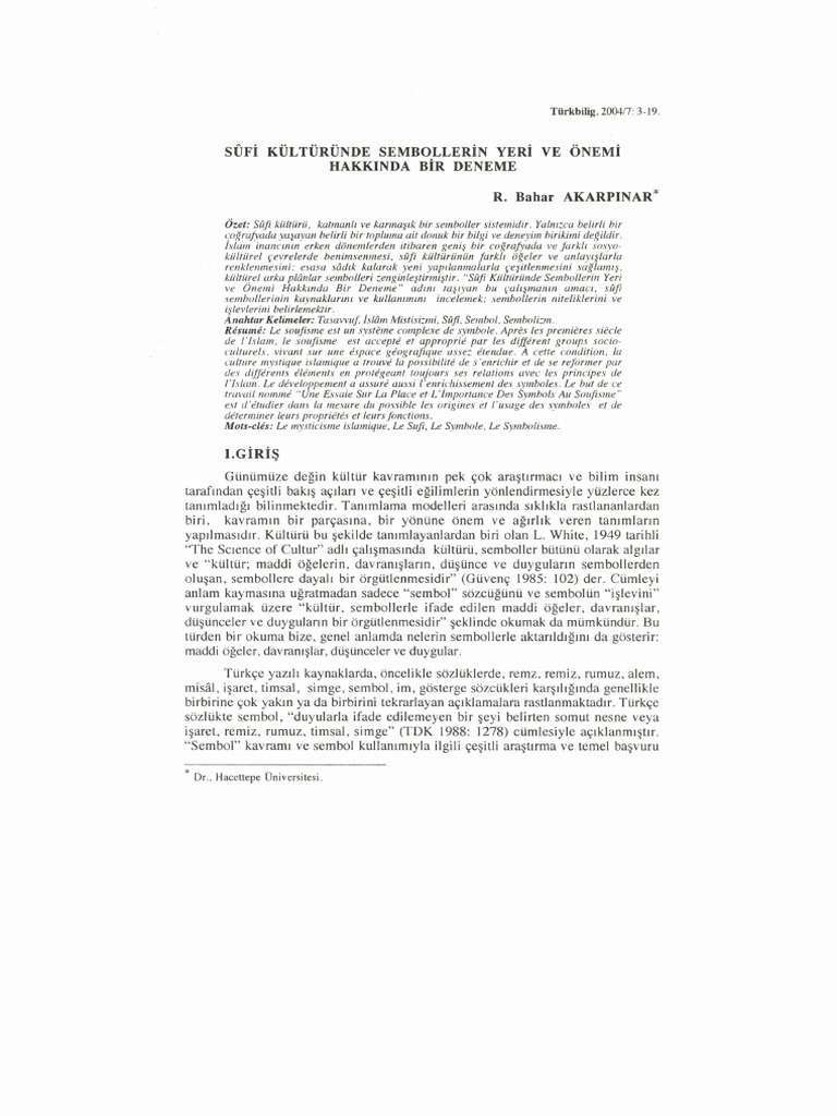 Sufizmdə Simvollar | PDF