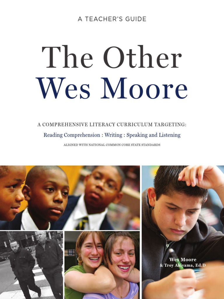 MLK Other Wes Moore | PDF | Teachers | Narration