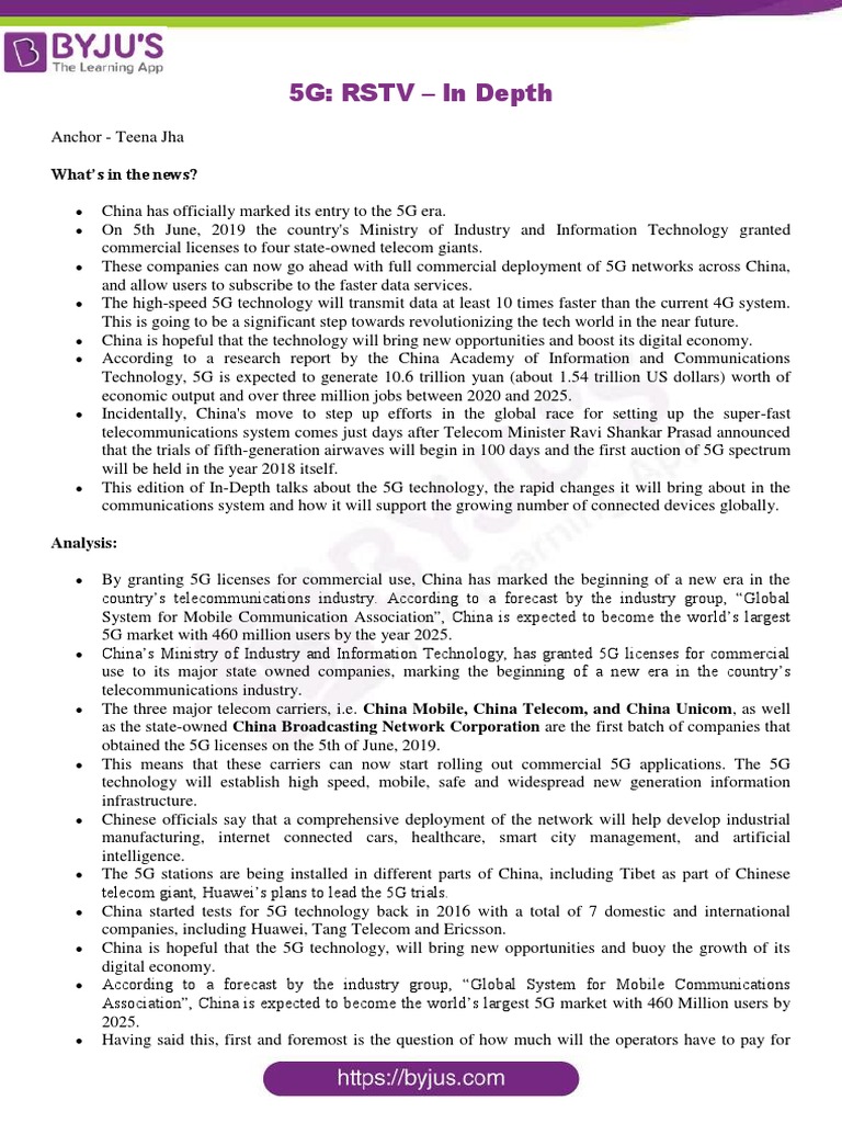 5G RSTV in Depth | PDF | Radio | Extremely High Frequency