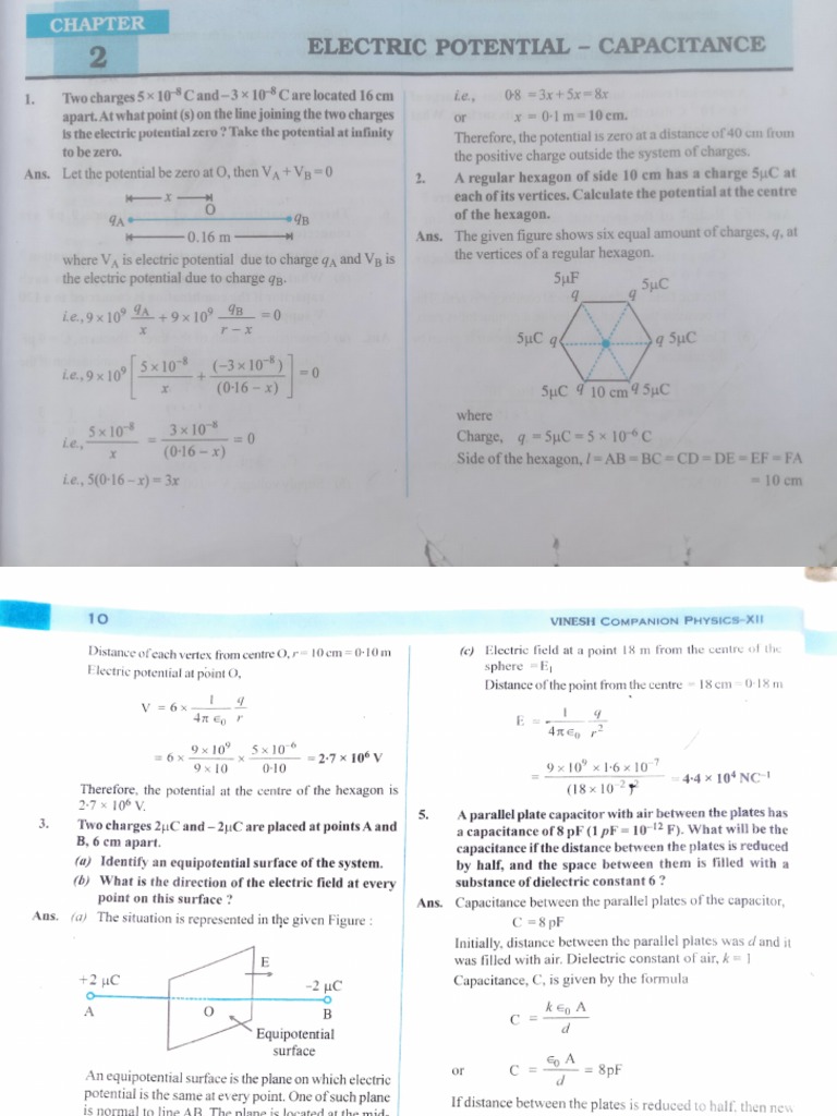 Physics ch-2 Exercise Questions | PDF