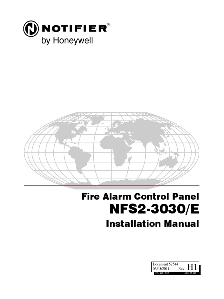 NFS2-3030 Installation Manual | PDF | Security Alarm | Fire Sprinkler ...