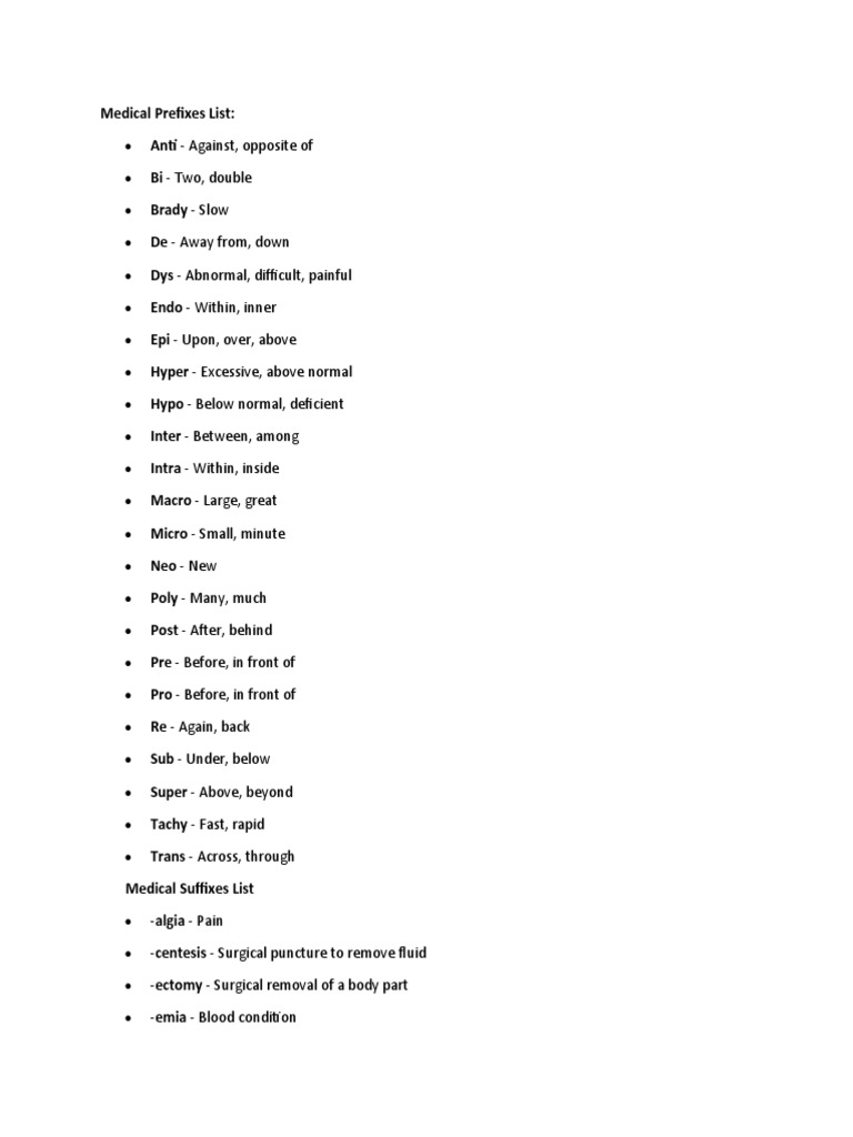 Medical & Nursing Terminology | PDF | Respiratory Diseases | Blood Vessel