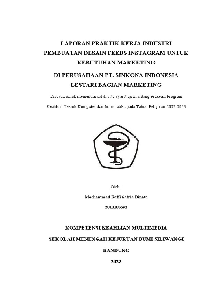 Laporan Sidang Kompre Raffi Terbaru | PDF | Bisnis