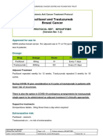 EC Protocol for Breast Cancer Treatment | PDF | Chemotherapy | Clinical ...
