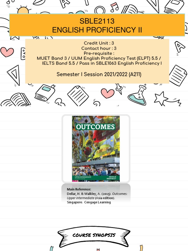 1 - EP2 Course Briefing (A211) | PDF | Reading Comprehension | Behavior Modification