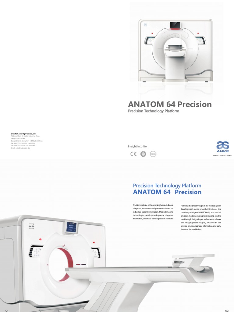 ANATOM 64 Precision Imaging Technology | PDF | Radiography | Medical ...