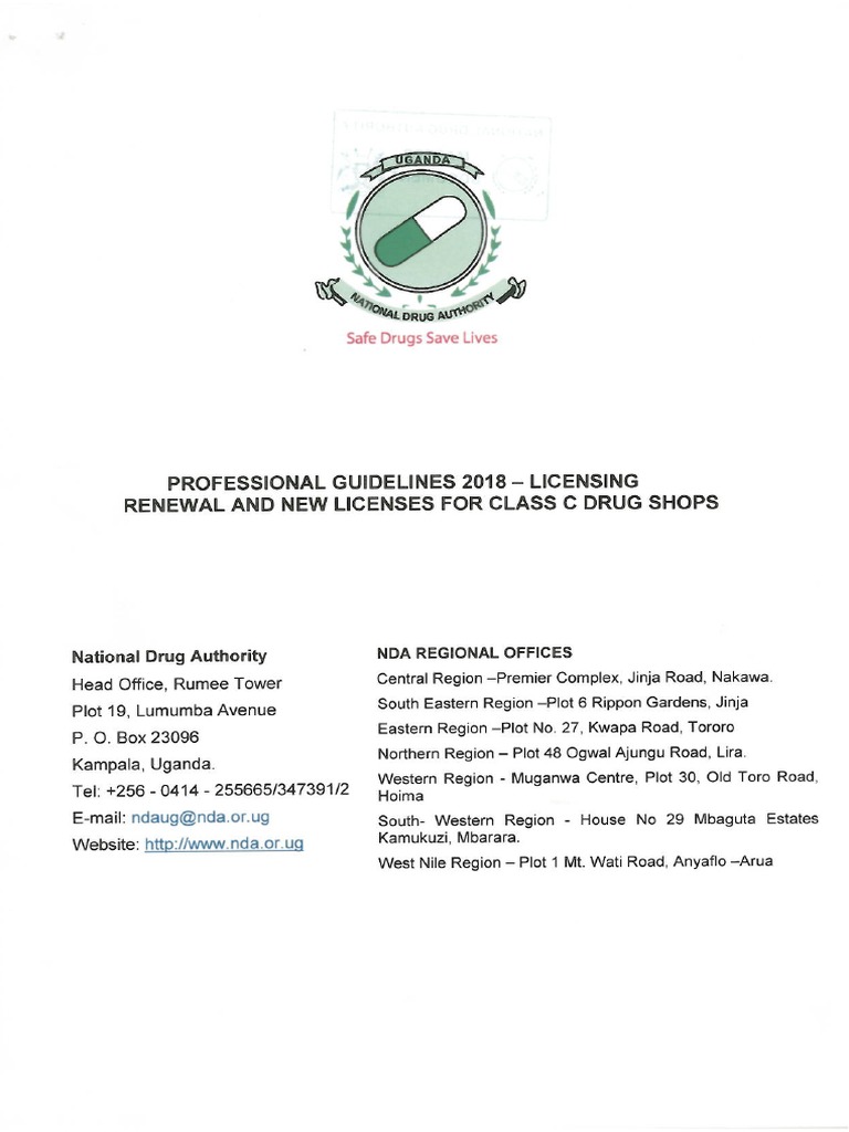 Professional licensing Guidelines 2018-Licensing Renewal and new ...