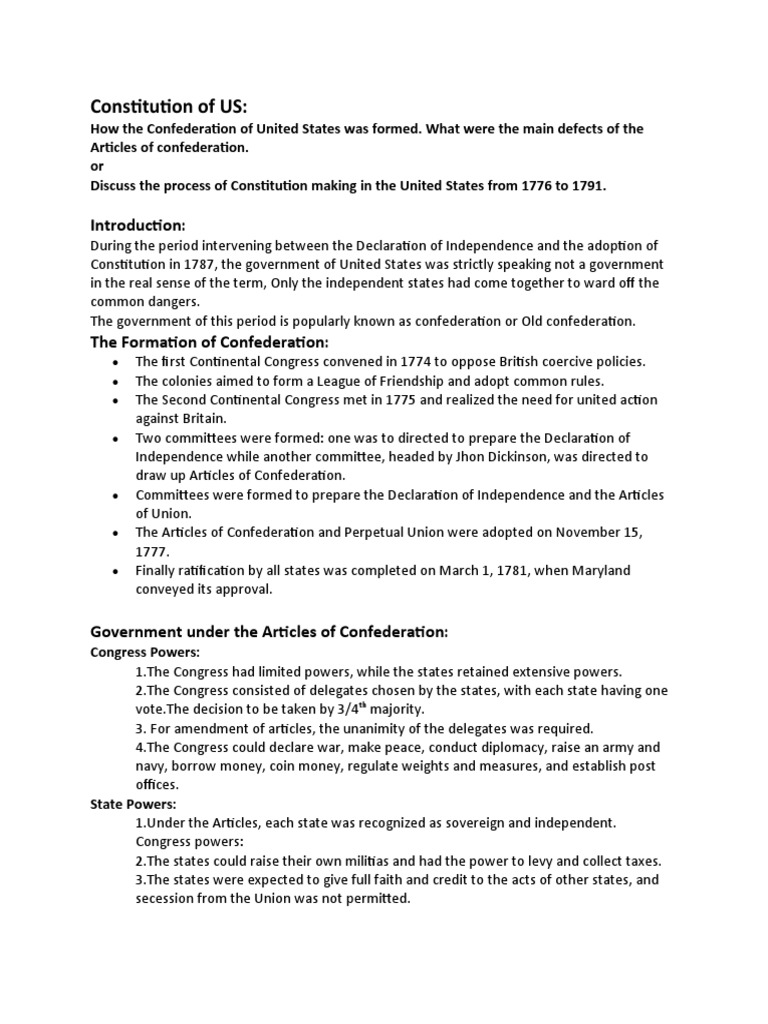 US Constitution | PDF | United States Bill Of Rights | Constitutional ...