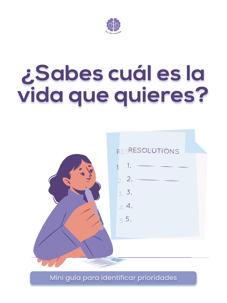 Mini Guia para Identificar Prioridades | PDF | Psicoterapia