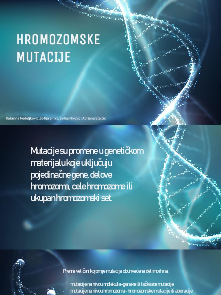 Hromozomske Mutacije | PDF