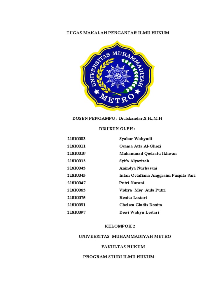 TUGAS Makalah PIH | PDF