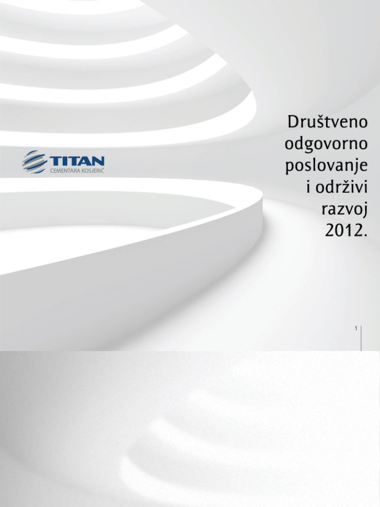 2012 Titan CSR Report SRB | PDF