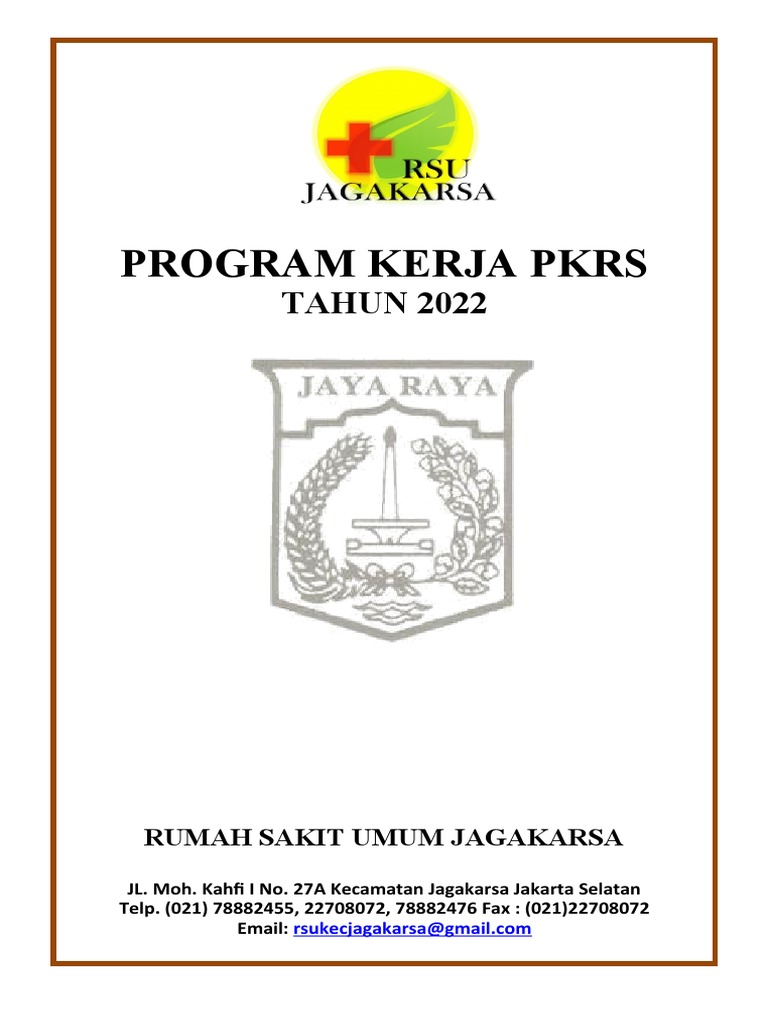 Program Kerja PKRS 2022 | PDF