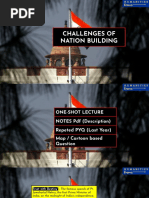 12 Political Science Challenges of Nation Building - Map & Cartoons PDF ...