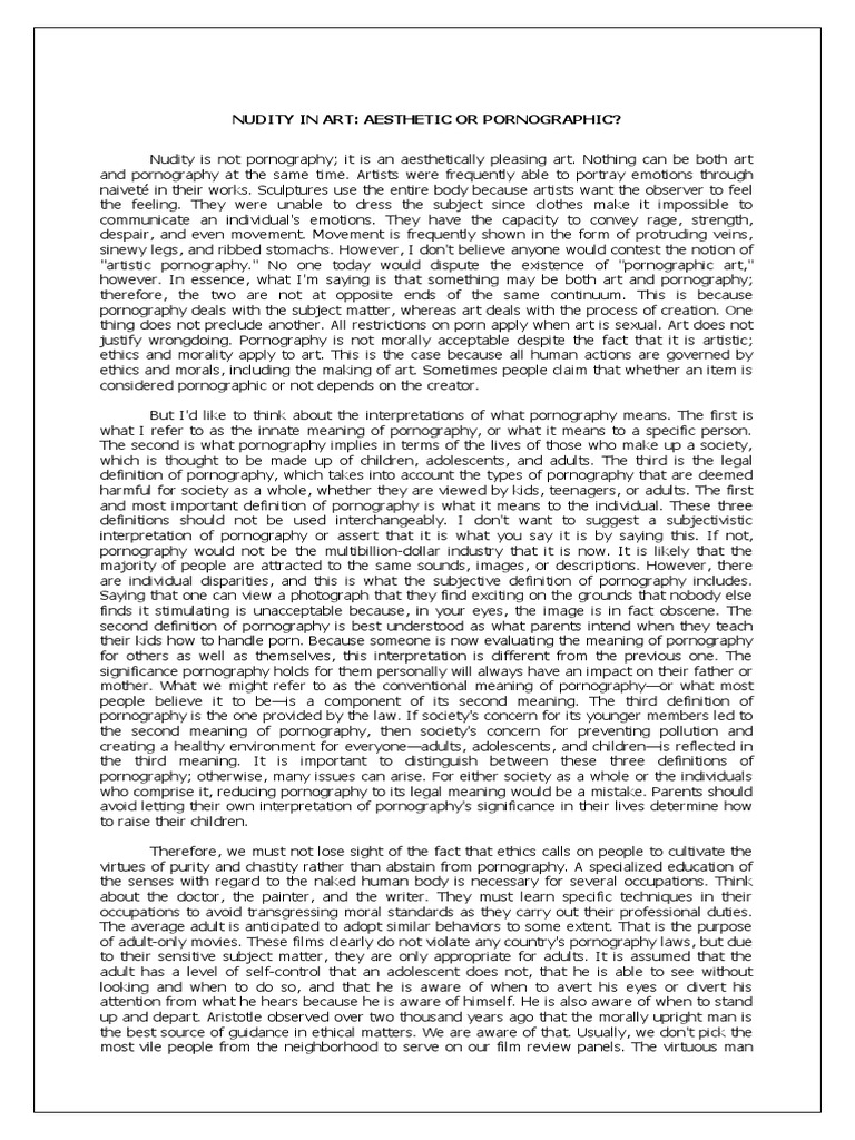 Hedonism and Functionalism | PDF | Adolescence | Nudity