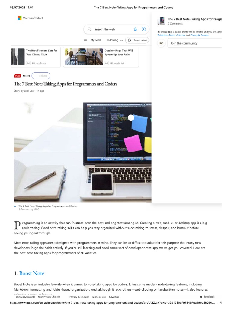 The 7 Best Note-Taking Apps For Programmers and Coders | PDF