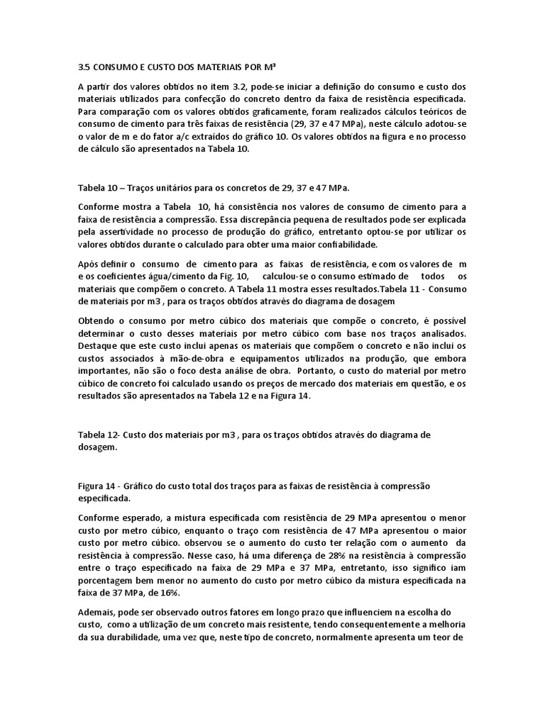 Relatório Sobre Corpo De Prova Concreto Pdf Concreto Resistência