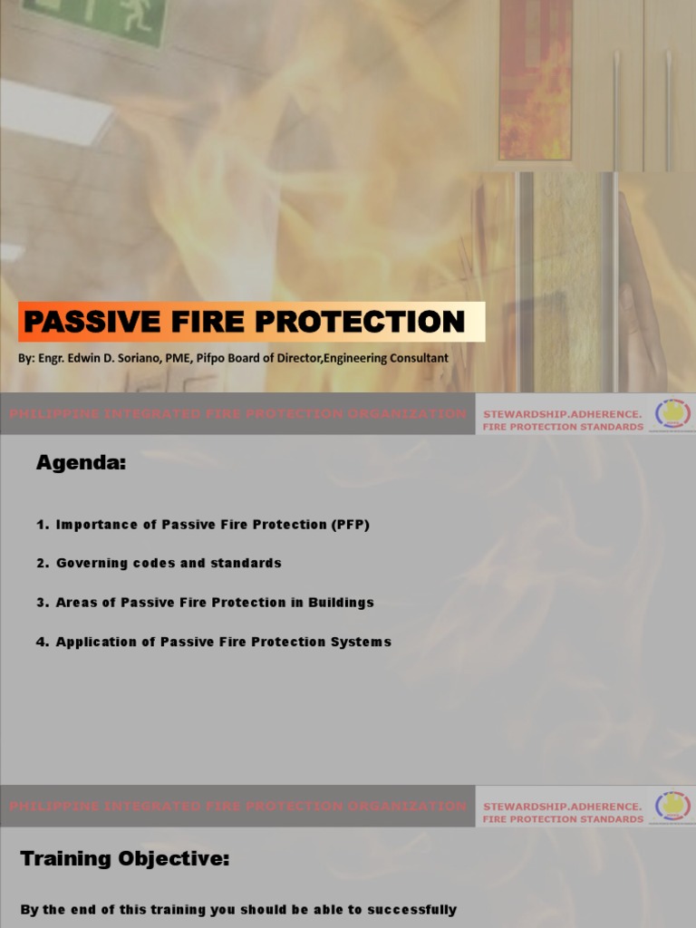 Passive Fire Protection | PDF | Wall | Duct (Flow)