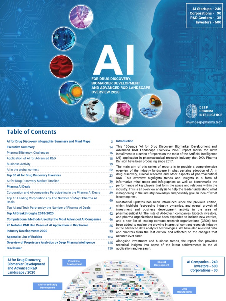 AI For Drug Discovery 2020 | PDF | Artificial Intelligence ...