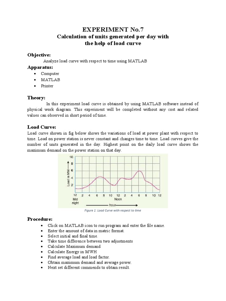Experiment 7 | PDF | Experiment | Matlab