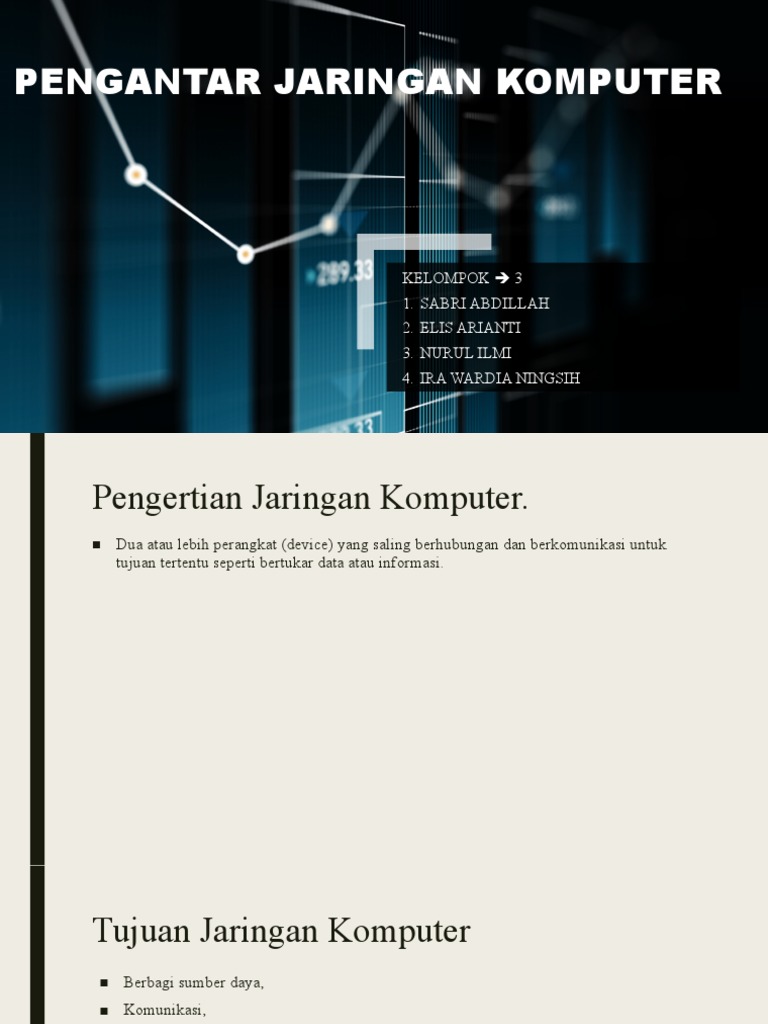 ppt pengantar jaringan komputer | PDF