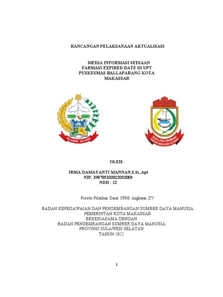 Aktualisasi Irma | PDF